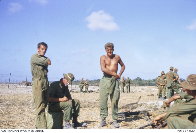 PHUOC LOI. MEMBERS OF 6 PLATOON, B COMPANY, 5TH BATTALION, THE ROYAL ...