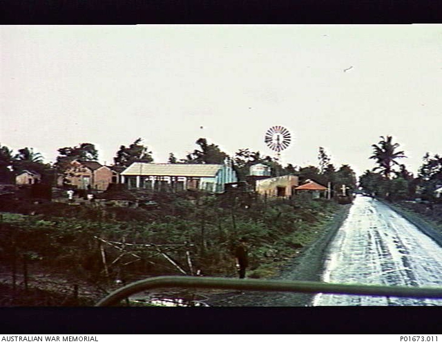PHUOC TUY PROVINCE, VIETNAM, C. 1970-07. A VIEW OF ROUTE 44 IN THE ...