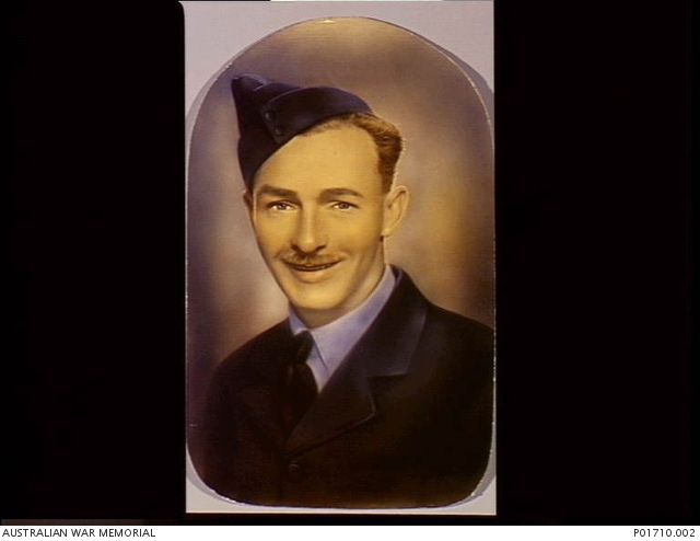 STUDIO PORTRAIT OF EX 11523 FLIGHT SERGEANT ARTHUR JAMES FRECKLETON ...