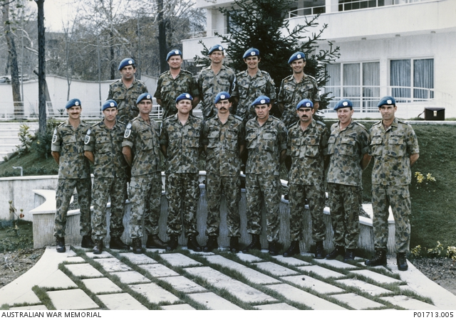 TEHRAN, IRAN. 1990-04-12. GROUP PORTRAIT OF MEMBERS OF THE THIRD ...