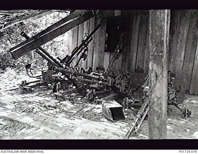 KAMPONG CHAM, CAMBODIA. 1993-04-02. HEAVY CALIBRE MACHINE GUNS ...