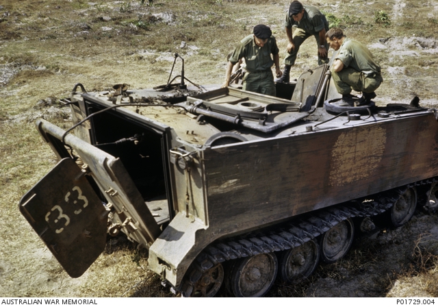 Unidentified members of A Squadron, 3 Cavalry Regiment, Royal ...