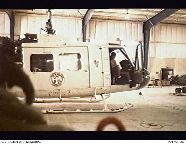 El Gorah, Sinai, Egypt. 1984. Leading Aircraftman Glen Littley RAAF, a ...