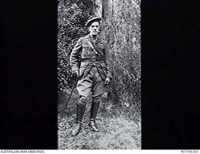 England ? c. 1918. Portrait of Major William Bryce Binnie, MC and Bar ...