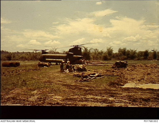 Probably Fire Support Base (FSB) Harrison, in Bien Hoa Province ...