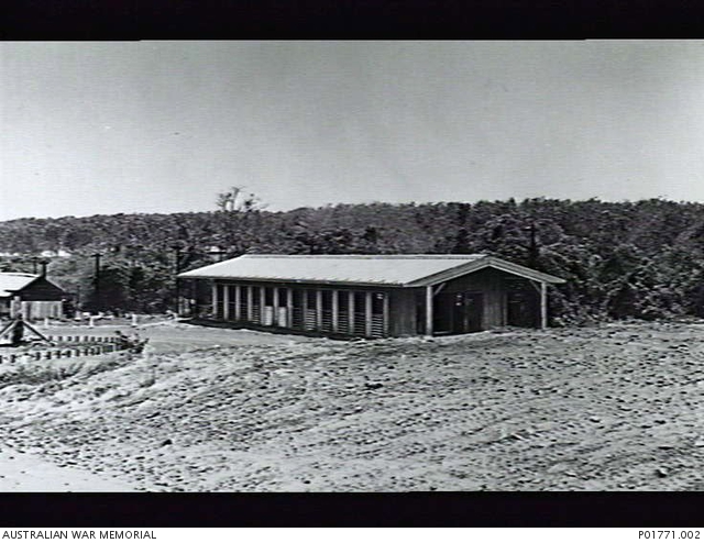 The building containing the messes for all ranks of 102 Field Battery ...