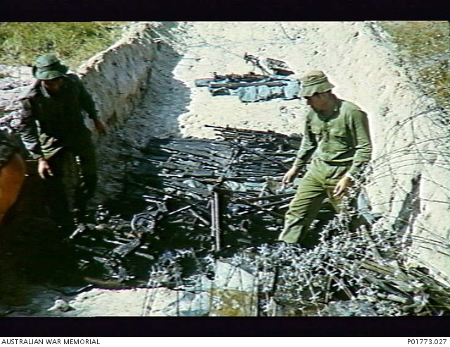 Technical intelligence staff of the 1st Australian Task Force (ATF ...