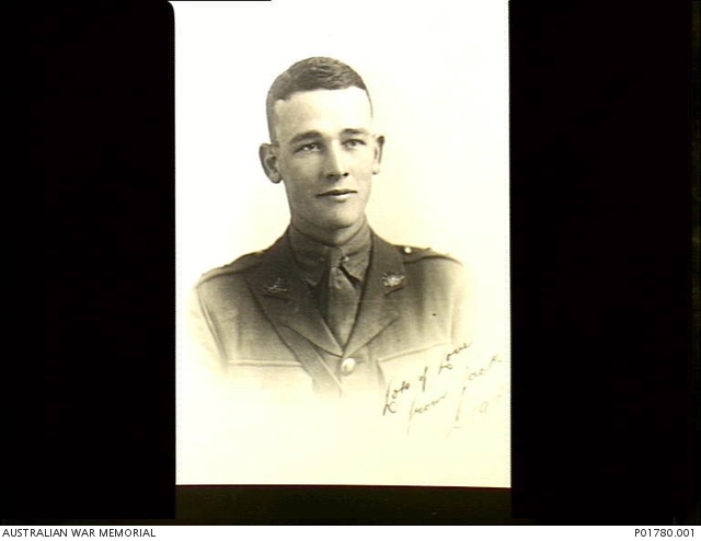 London, England, 1918-10. Studio portrait of Lieutenant (Lt) John ...
