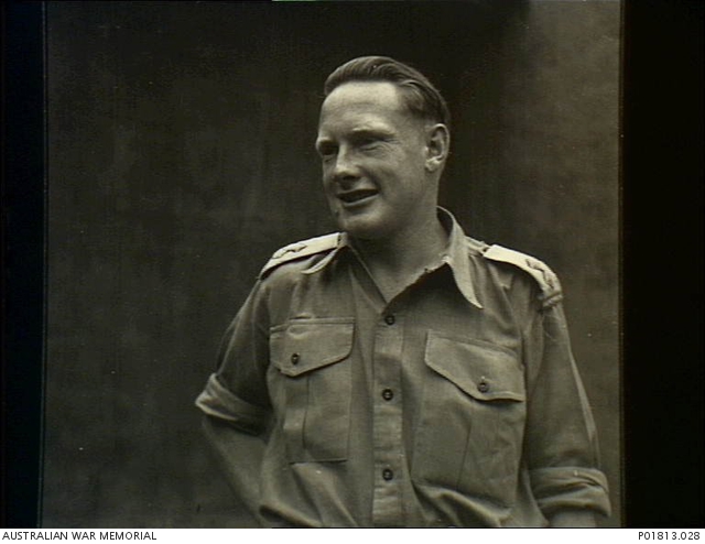 Japan, 1947. Informal outdoors portrait of Lieutenant (Lt) Patrick ...