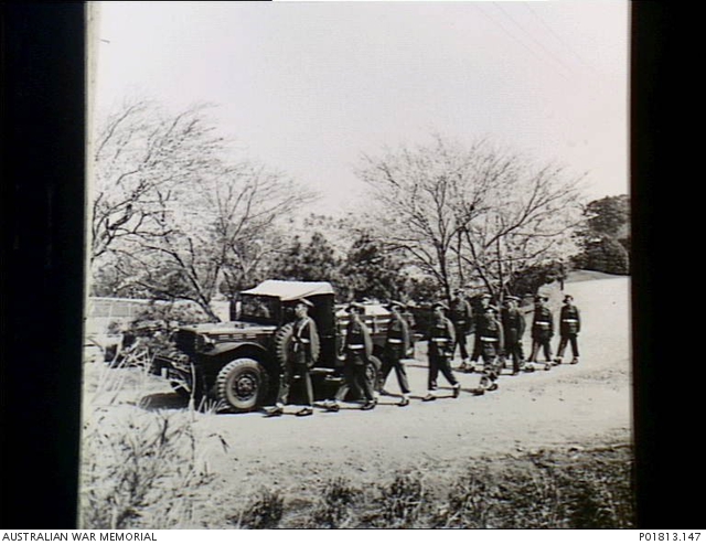Yokohama, Honshu, Japan, 1948-04-07. Australian soldiers serving with ...