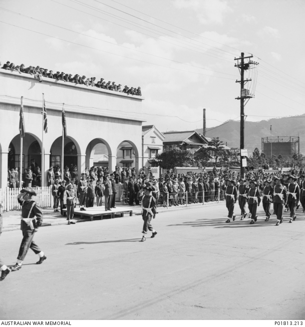 Kure, Honshu, Japan, 1948-11-20. Soldiers of the 34th Australian ...