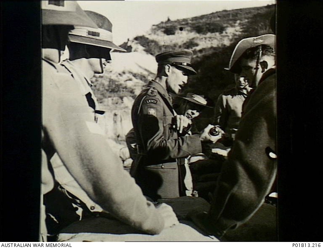 Hiro, Honshu, Japan, 1948-11-25. At centre, Lieutenant Colonel Ken ...