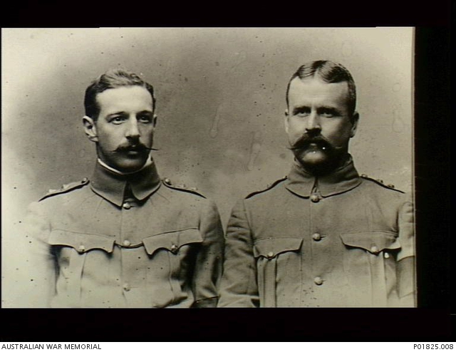 East London, South Africa. 1901-09-09. Studio portrait of Major ...