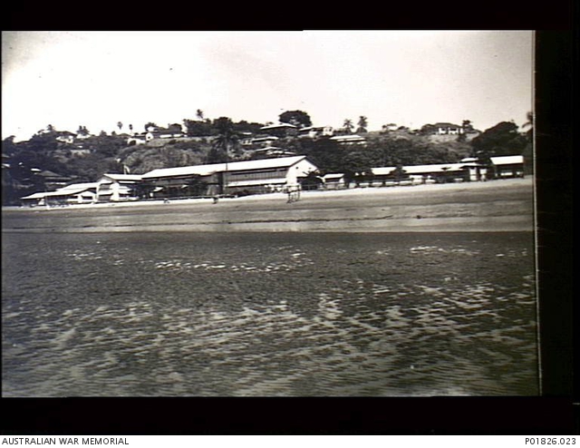 Buildings at the RAN shore establishment HMAS Magnetic. The large ...