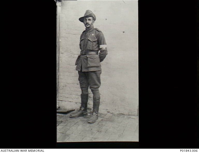 Informal portrait of 17317 Sergeant (Sgt) Rex Hazlewood, 1st Division ...