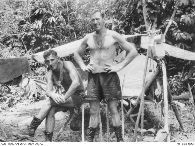 Perak State, Malaya. Two members of the 1st Battalion, The Royal ...