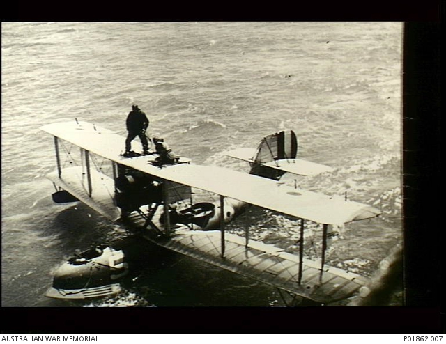 Supermarine Seagull III seaplane no. 5 of No. 101 Fleet Co-operation ...