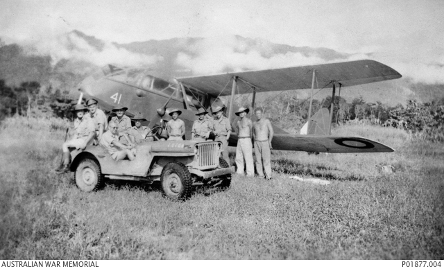 Kokoda, New Guinea. 1943-02. Informal group portrait of members of No ...
