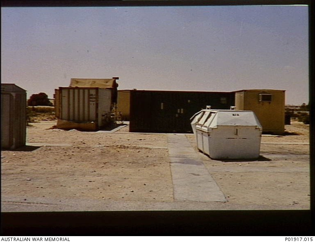 The ANZAC support section at El Gorah airbase. These demountable ...