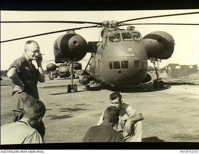 Mekong Delta Region, Vietnam. 1965. Front view of two US Army Sikorsky ...