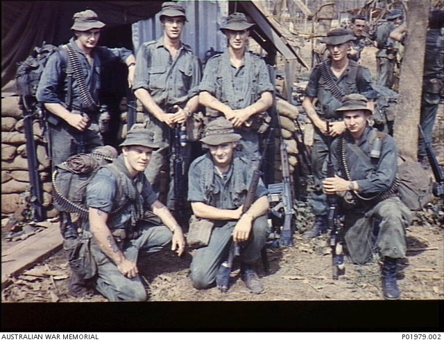 Vietnam. c. 1968. Group portrait of members of 2 Section, Assault ...