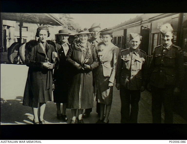 Ararat, Vic. VX6788 Private Alec Forsyth, Headquarters Company, 2/6th ...