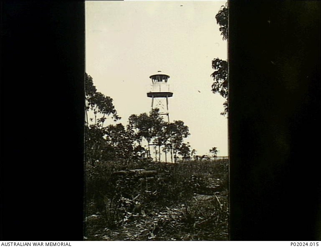 The Emery Point navigation light. Note the artillery piece in the grass ...