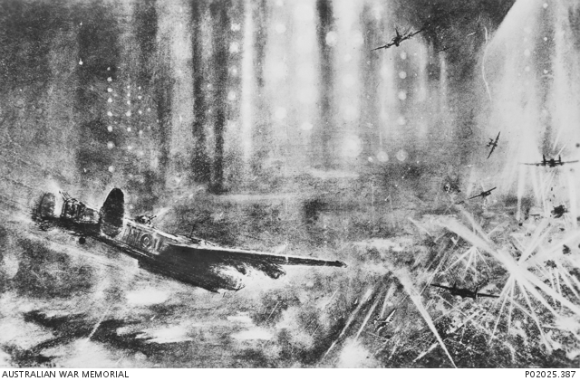 The great white way over Berlin. This was the title given by the ...