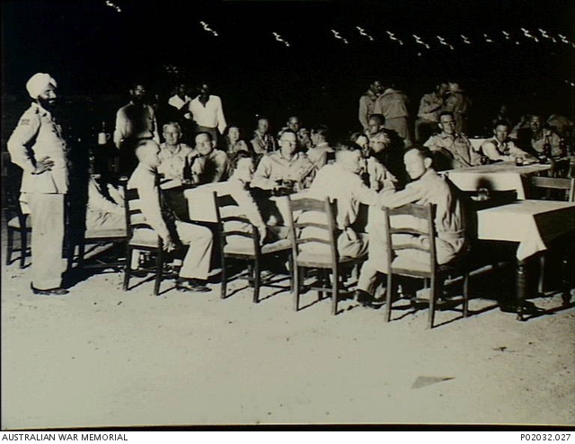 Bofu, Japan. 1947-08-15. Members of the British Commonwealth Occupation ...