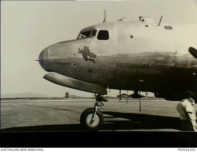 DC4 aircraft "Bataan" used as personal transport for General Douglas ...