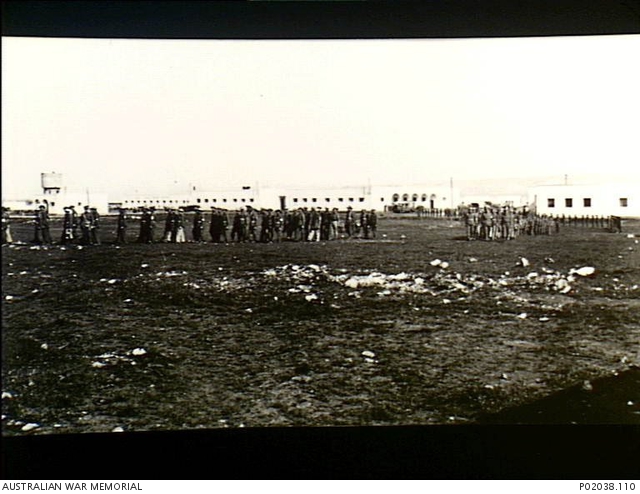 Barce, Libya. 1941-02. Funeral procession for Lieutenant Colonel A.J ...