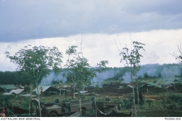 Fire Support Base (FSB) Alanbrooke, South Vietnam. 1967-08. An ...