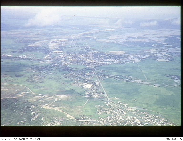Phuoc Tuy Province, Vietnam. 1967-03. Aerial view of the Province ...