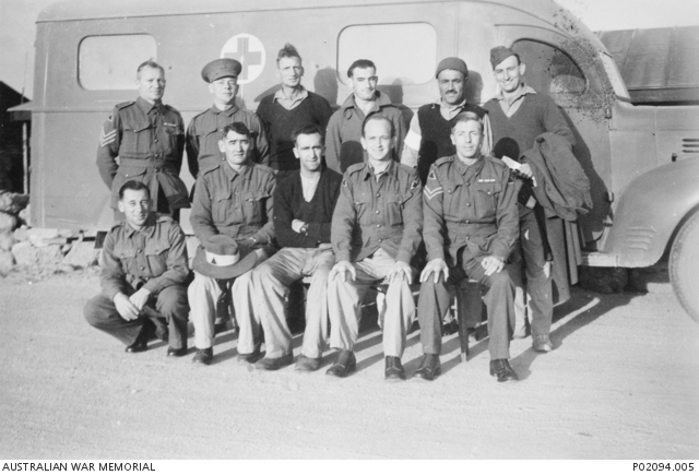 Gaza, Palestine. 1941. Group portrait of members of the CRS (Corps Rest ...