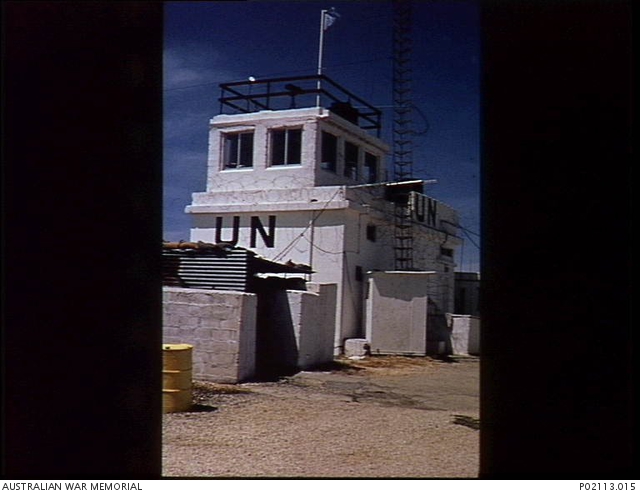 Exterior of OGL (Observers Group Lebanon) Observation Post (OP) Ras ...