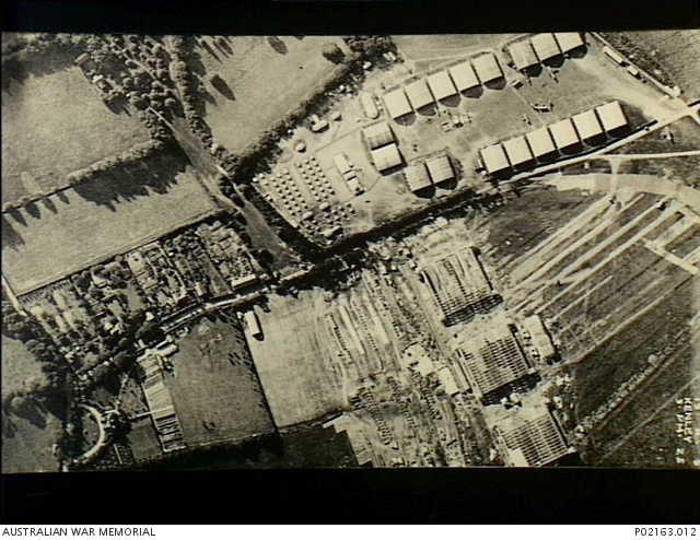 Kenley, England. 1917-09-25. Aerial photograph of Kenley Aerodrome ...