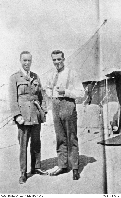 1918. Major George Douglas, Dental Corps, and Captain Alban Albury ...