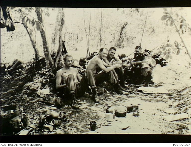 Members of Headquarters, A Company, 5th Battalion, The Royal Australian ...