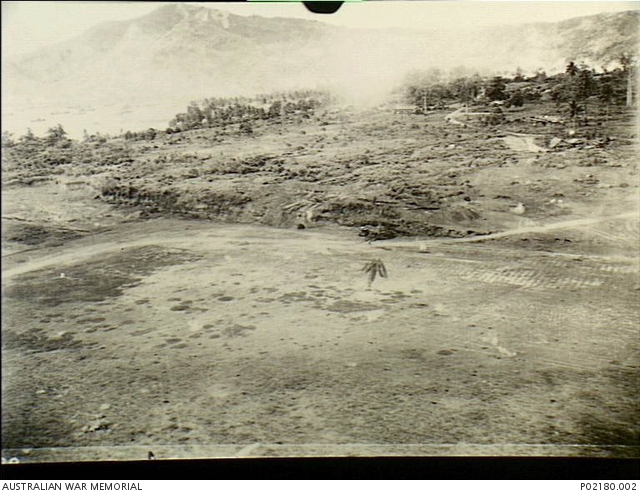 Rabaul, New Britain. 1943-11-02. Aerial photograph of shipping in the ...