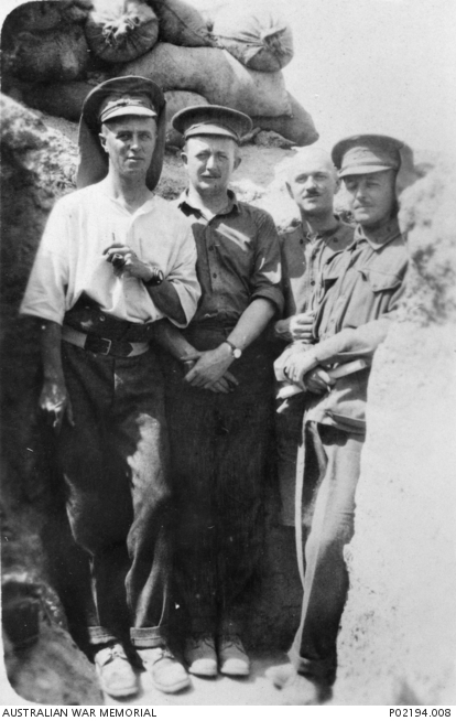Gallipoli, Turkey. c.1915-05. Captain Reginald MacDougall Bowman ...