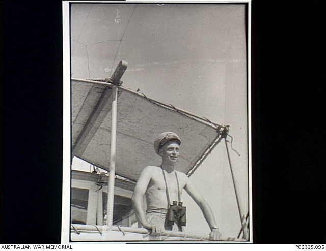 C 1946. Lieutenant John Betty RANVR the first commanding officer of the ...