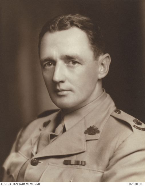 Probably Sydney, NSW. c. 1940. Formal studio portrait of Major Walter ...