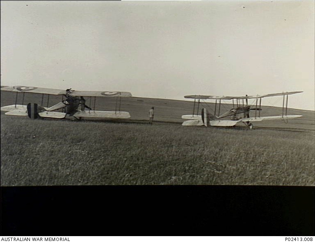 Fara, Palestine. 1917. Starboard view of a Martinsyde G.100 Elephant ...