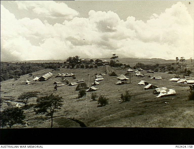 Donadabu, Sogeri Valley, Papua, 1943-01. Elevated view over the ...