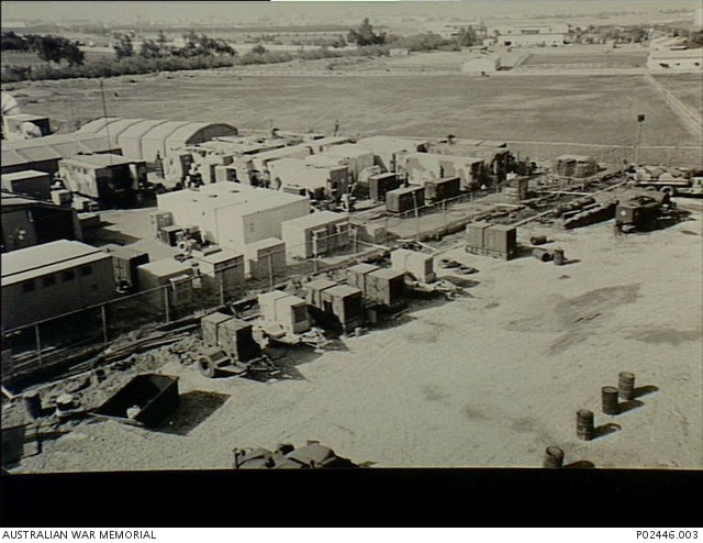 Elevated view of the Joint Imagery Production Complex at the Riyadh Air ...