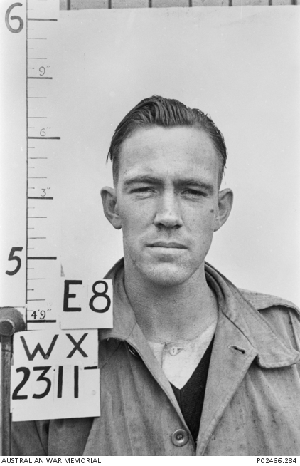 WA. Paybook photograph of WX2311 Private Robert Mostyn Young, 2/11th ...