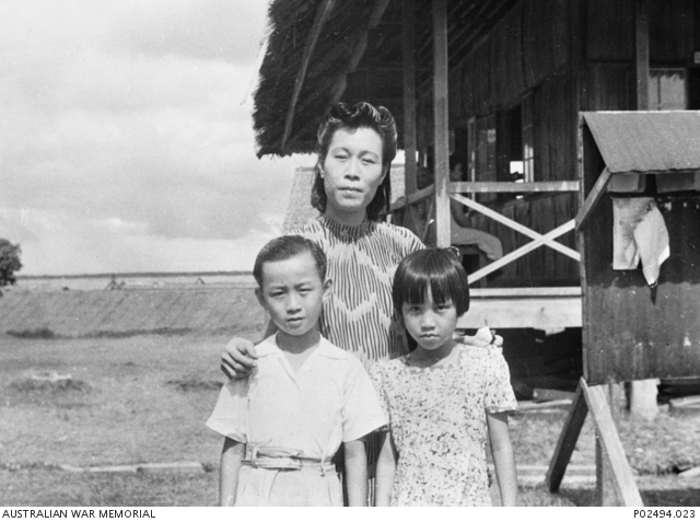 Sandakan, North Borneo. September 1950. Informal portrait of Chang Siew ...