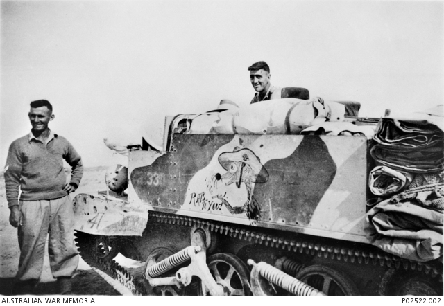 VX47906 Corporal Frank Joseph Littlejohn (left) and another member of 2 ...