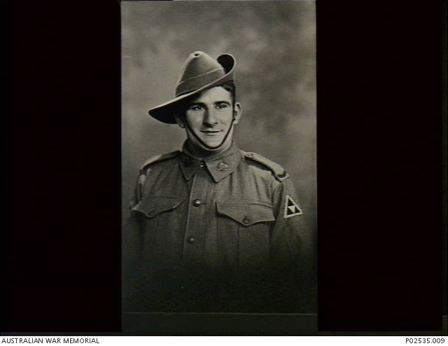 Greenock, SA. Studio portrait of SX8167 Private Colin Charles Gorman, 2 ...