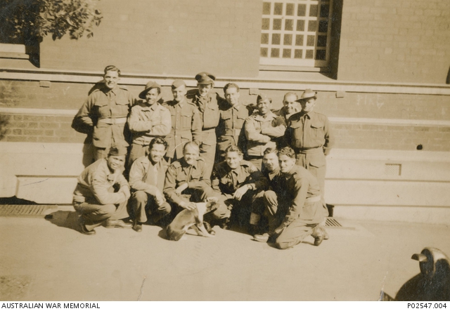 Group portrait of members of a Services Reconnaissance Department (SRD ...